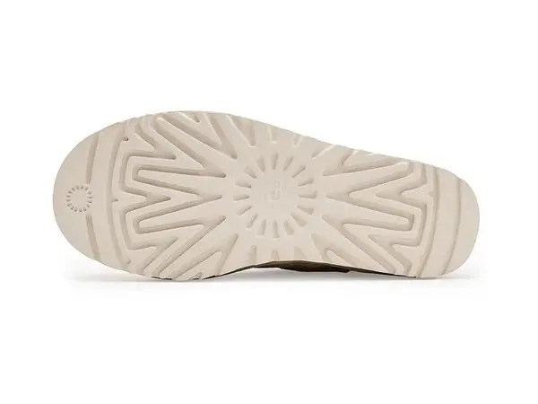 UGG Classic Micro Sun Stitch Embroidered Slip-on Boots - Taupe