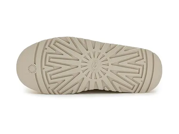 UGG Tazz Sun Stitch Embroidered Suede Slippers