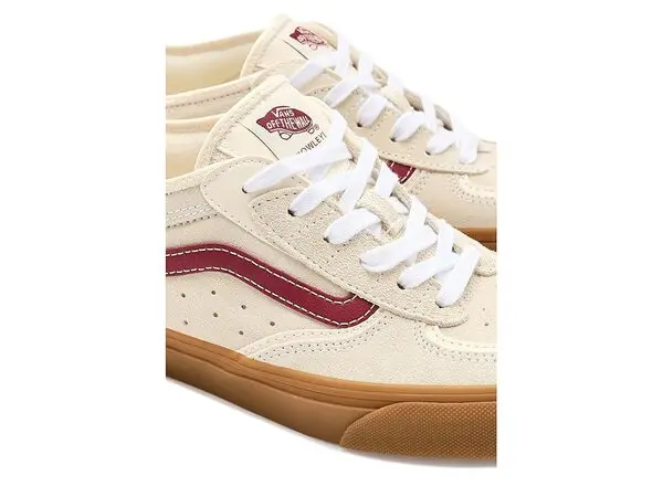 VANS Rowley Classic Athletic Shoes - Burgundy