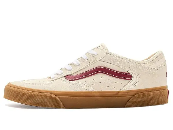 VANS Rowley Classic Athletic Shoes - Burgundy