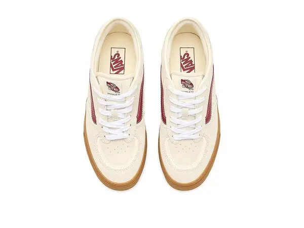 VANS Rowley Classic Athletic Shoes - Burgundy