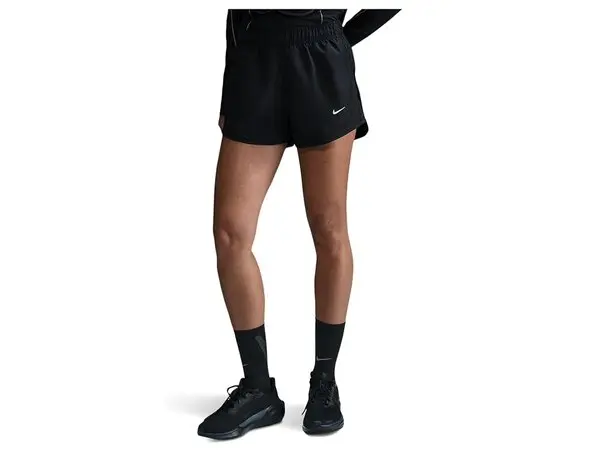 Nike Tempo Dri-fit Mid-rise Brief-lined Running Shorts - Black