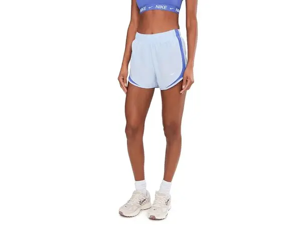 Nike Tempo Dri-fit Mid-rise Brief-lined Running Shorts - Blue