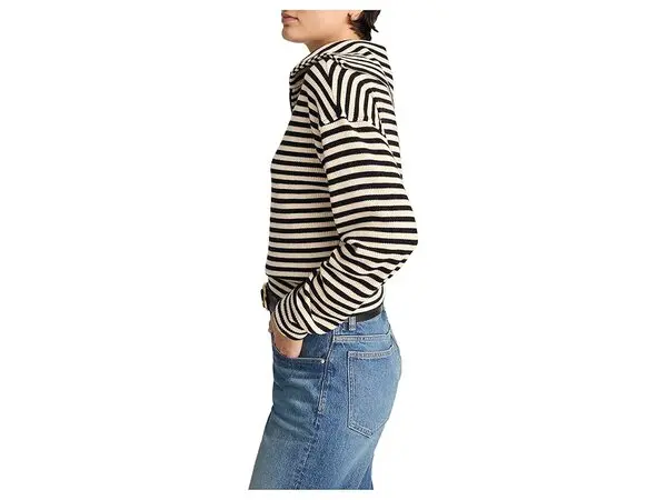 Madewell Half Zip Stripe Jacket