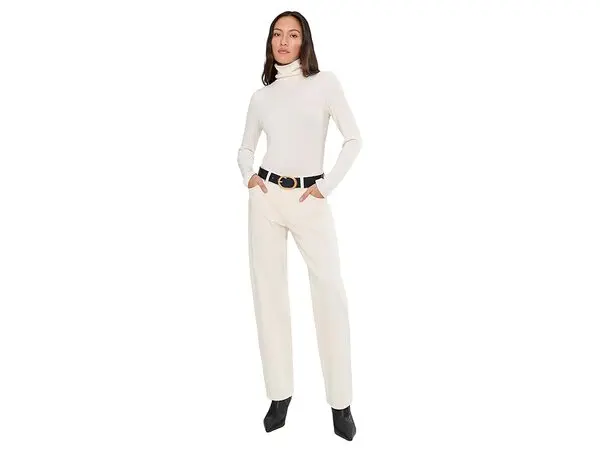 Madewell Coverstitch Turtleneck Top