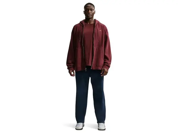 Nike Club Open-hem Fleece Pants - Navy