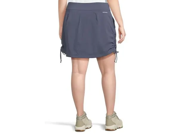 Columbia Ruched Skort With Upf 50 Protection - Navy