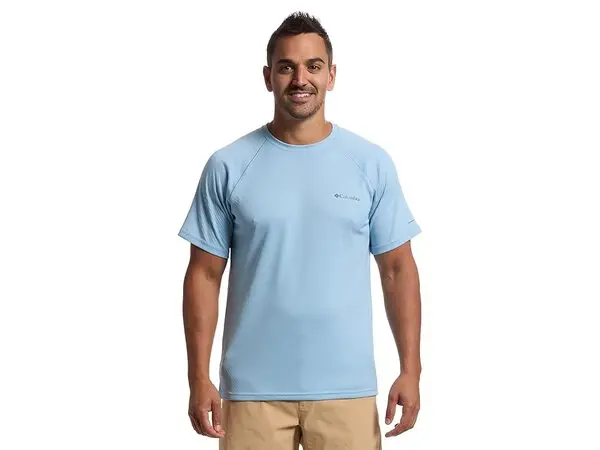 Columbia Alpine Chill Pro Short Sleeve Crew - Blue