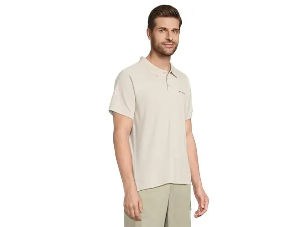 Columbia Alpine Chill Pro Polo Short Sleeve Knit Dark Stone