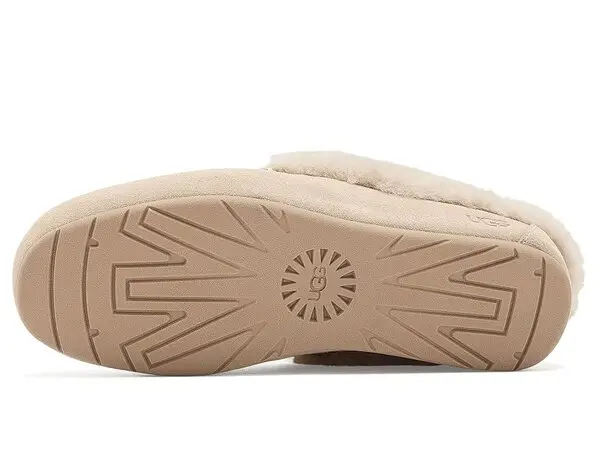 UGG Ansley Mule Suede Slippers - Beige