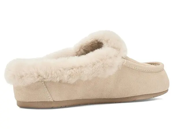 UGG Ansley Mule Suede Slippers - Beige
