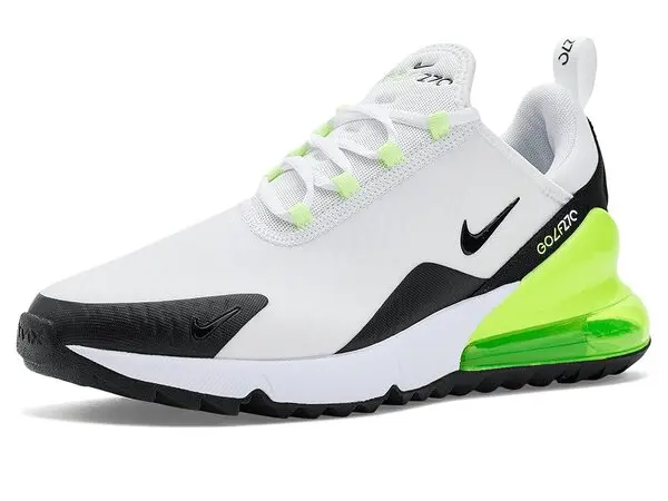 Nike Max 270 G Athletic Shoes - White/black/volt/barely Volt