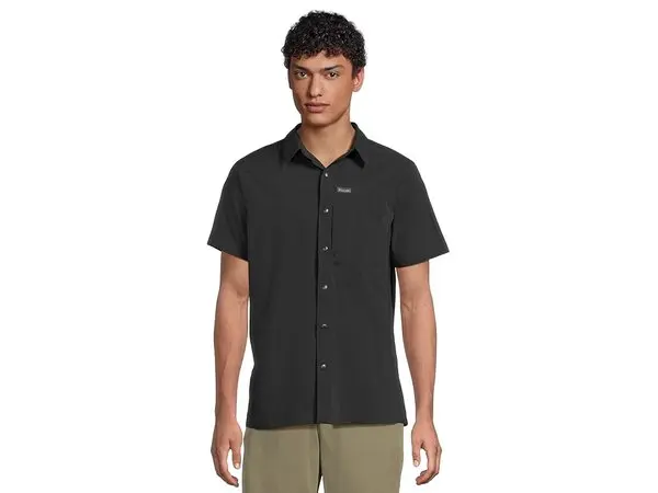 Columbia Sage Peak Woven Short Sleeve Shirt Clothing - Black