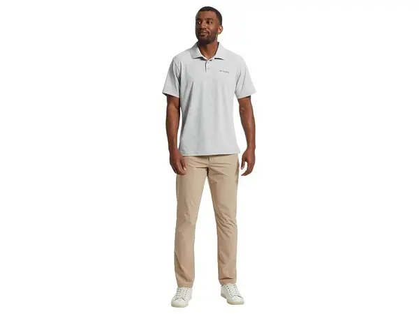 Columbia Freezer Polo Short Sleeve Knit Shark - Gray