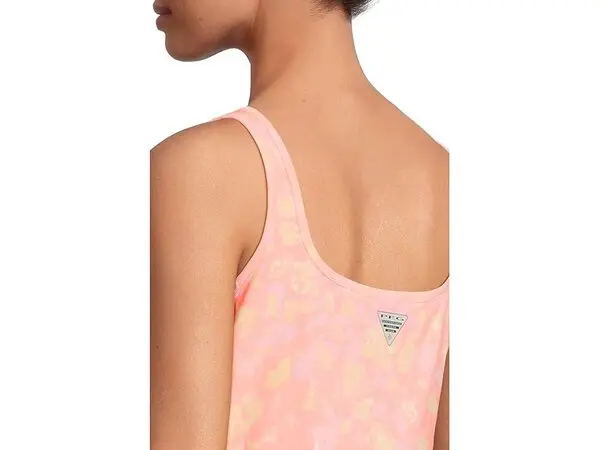 Columbia Sleeveless Tropical Print Mini Dress