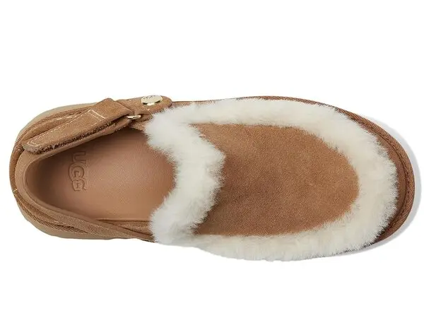UGG Esmee Clogs With Sheepskin Trim