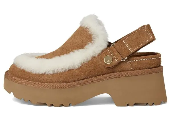 UGG Esmee Clogs With Sheepskin Trim