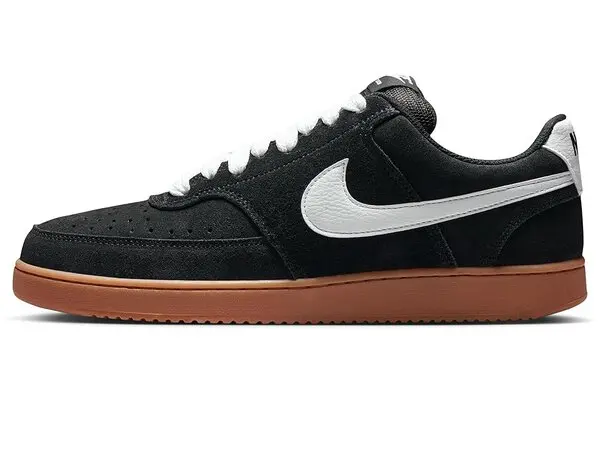 Nike Court Vision Low Flyease Sneakers - Black