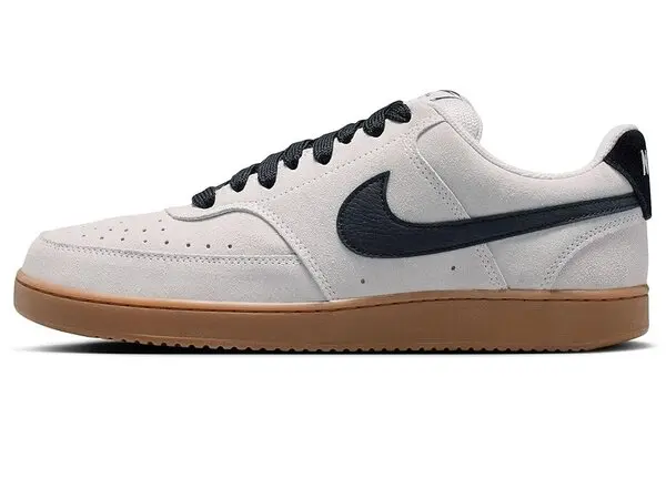 Nike Court Vision Low Flyease V2 Shoes - Gray