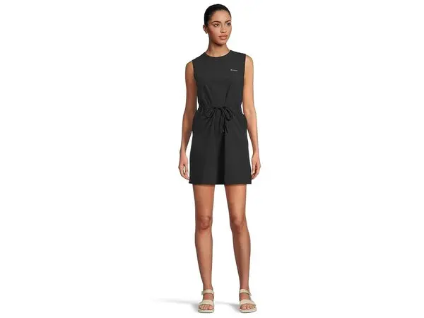 Columbia Bogata Bay Dress Ii Sleeveless Round Neck Drawstring Dress - Black
