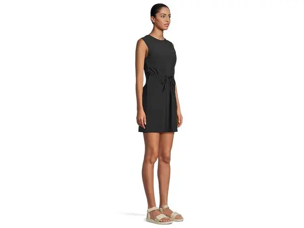 Columbia Bogata Bay Dress Ii Sleeveless Round Neck Drawstring Dress - Black