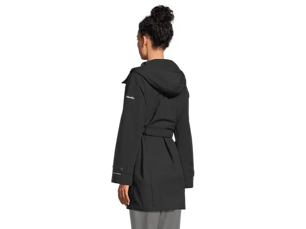 Columbia Trench Jacket With Hood And Belt