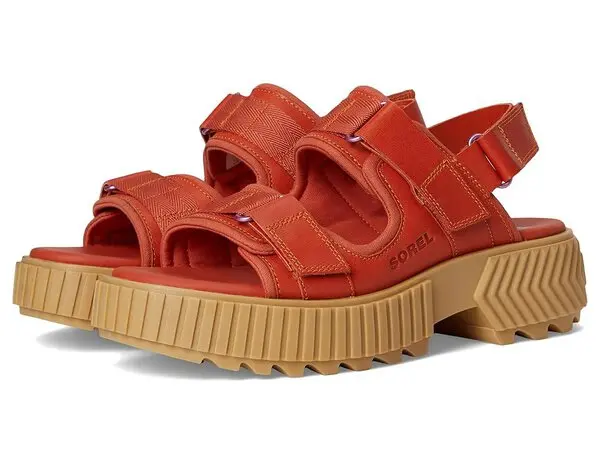 Sorel Ona Avetm Multistrap Mid Sandals - Coral