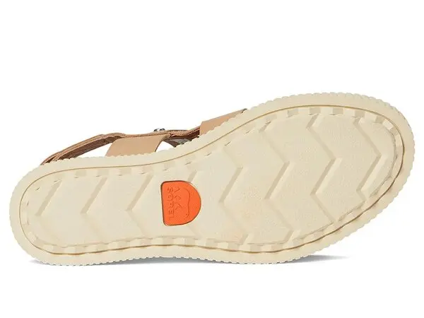 Sorel Ona Ave Slingback Flat Sandals - Brown