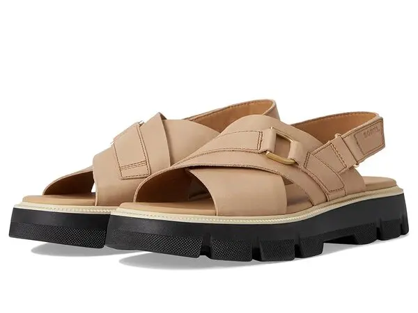 Sorel Rein Crisscross Sandals - Beige