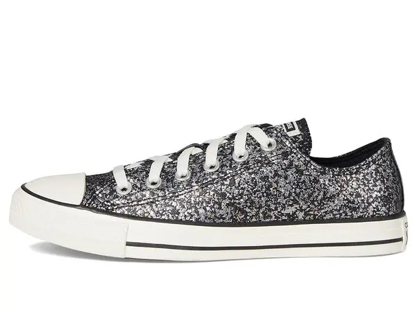 CONVERSE Chuck Taylor All Star Low Top Glitter Sneakers - Black