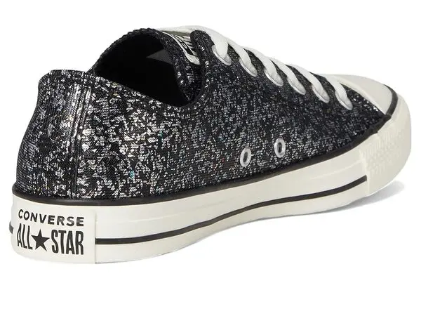 CONVERSE Chuck Taylor All Star Low Top Glitter Sneakers - Black