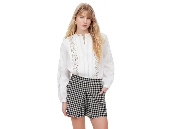 Madewell Gingham Mini Skort