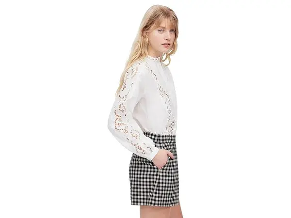 Madewell Gingham Mini Skort