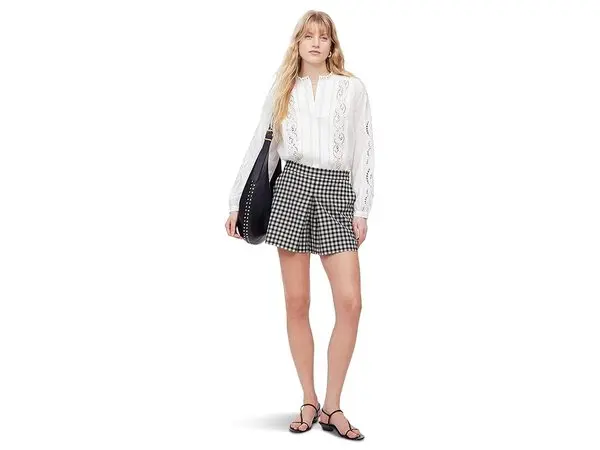 Madewell Gingham Mini Skort