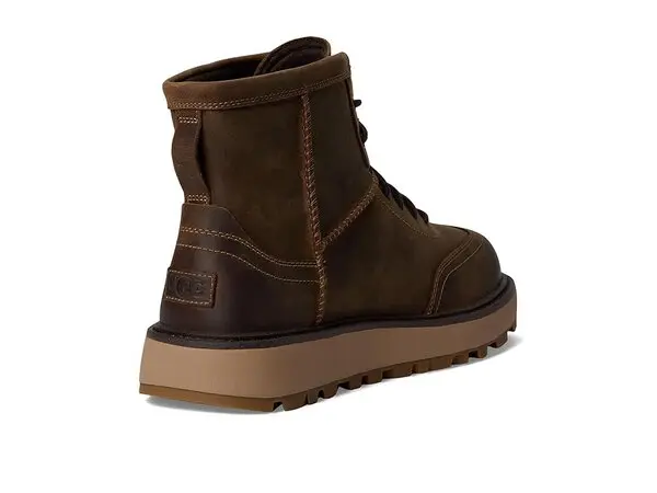 UGG Idyllwild Lace Up Waterproof Leather Boots - Brown