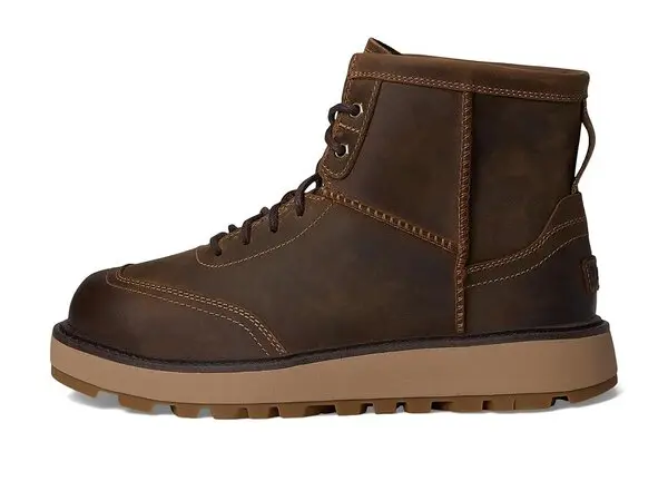 UGG Idyllwild Lace Up Waterproof Leather Boots - Brown