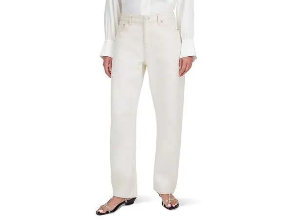 Madewell Darted Barrel Jean In Vintage Canvas - Beige
