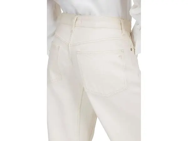 Madewell Darted Barrel Jean In Vintage Canvas - Beige