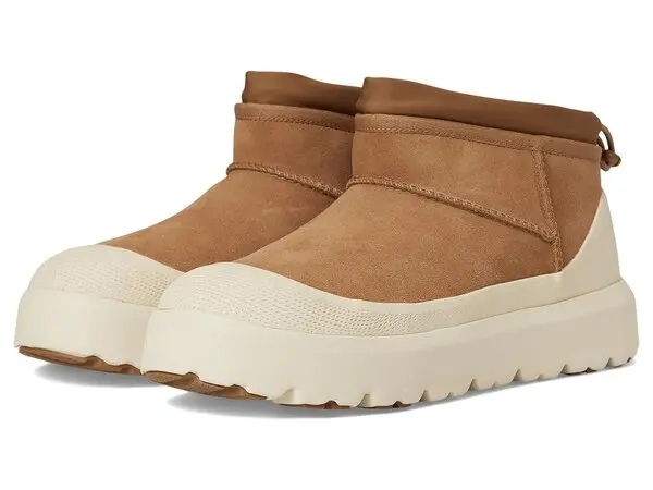 UGG Classic Ultra Mini Weather Hybrid Boots - Chestnut/whitecap