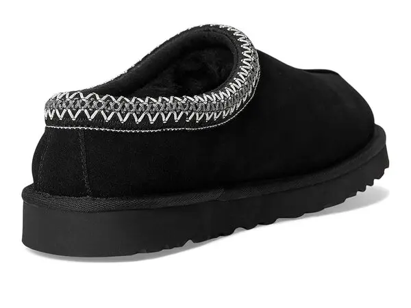 UGG Tasman Ii Suede Sheepskin Lined Slip-on Slipper - Black