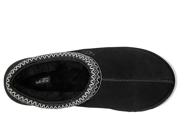 UGG Tasman Ii Suede Sheepskin Lined Slip-on Slipper - Black