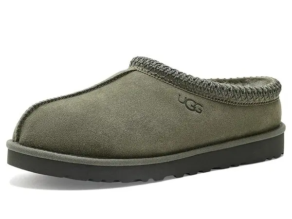 UGG Tasman Ii Suede Sheepskin Lined Slip-on Slipper - Green