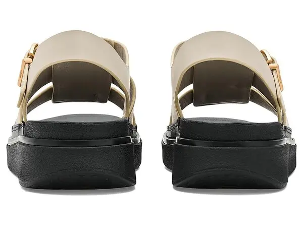 Fitflop Gen-ff Leather Fisherman Wedge Sandals - Beige