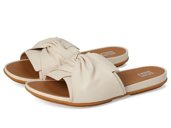 Fitflop Gracie Soft-twist Leather Slides