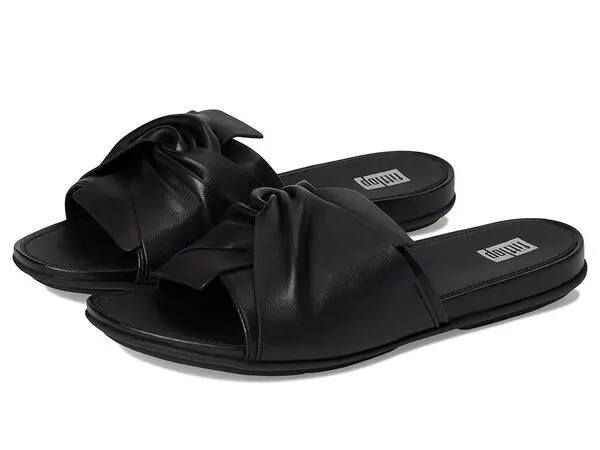 Fitflop Gracie Soft-twist Leather Slides