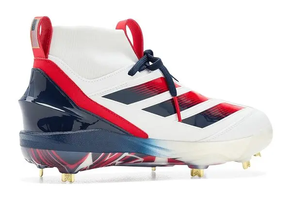 Adidas Adizero Impact+ 2.0 Baseball Cleats - White