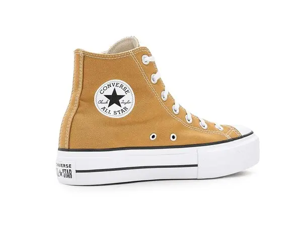 CONVERSE Chuck Taylor All Star Lift Platform High-top Sneakers - Yellow