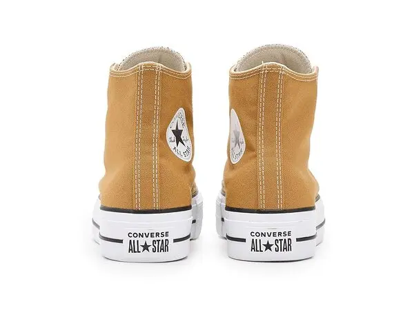 CONVERSE Chuck Taylor All Star Lift Platform High-top Sneakers - Yellow