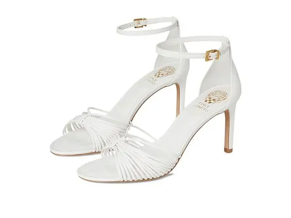 Vince Camuto Blaine Strappy Stiletto Sandals - White