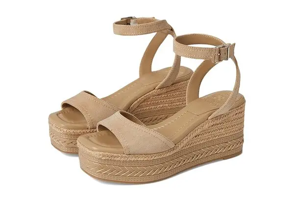 Vince Camuto Lilla Espadrille Wedge Sandals - Beige